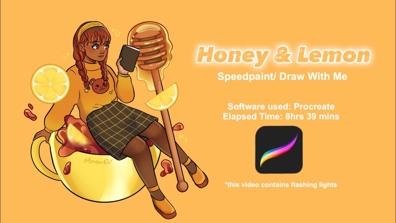 Honey Lemon Speedpaint Draw With Me ёянпёянл Youtube