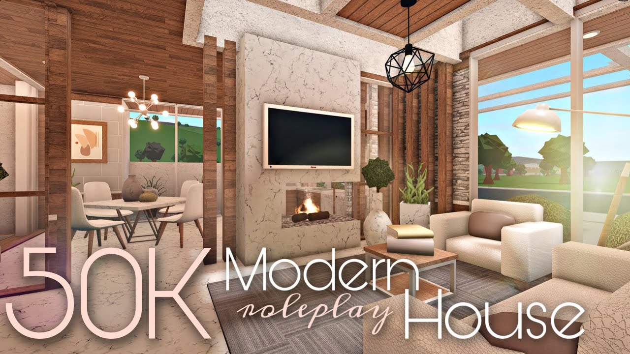 Bloxburg 50k Roleplay House No Gamepass Youtube