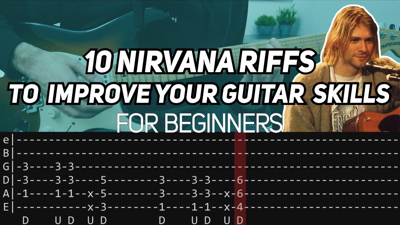 10 Easy Nirvana Riffs For Beginners With Tab Youtube