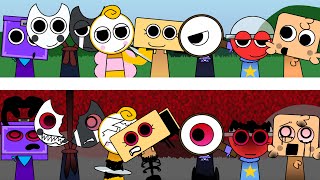 Incredibox Sprunki Retake But Sprunki Dandy S World Normal Vs Horror ...