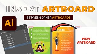 How To Insert Artboards In Between Adobe Illustrator Doovi