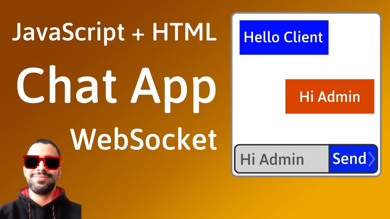Html Javascript Chat App Server And Client Using Websocket Tutorial