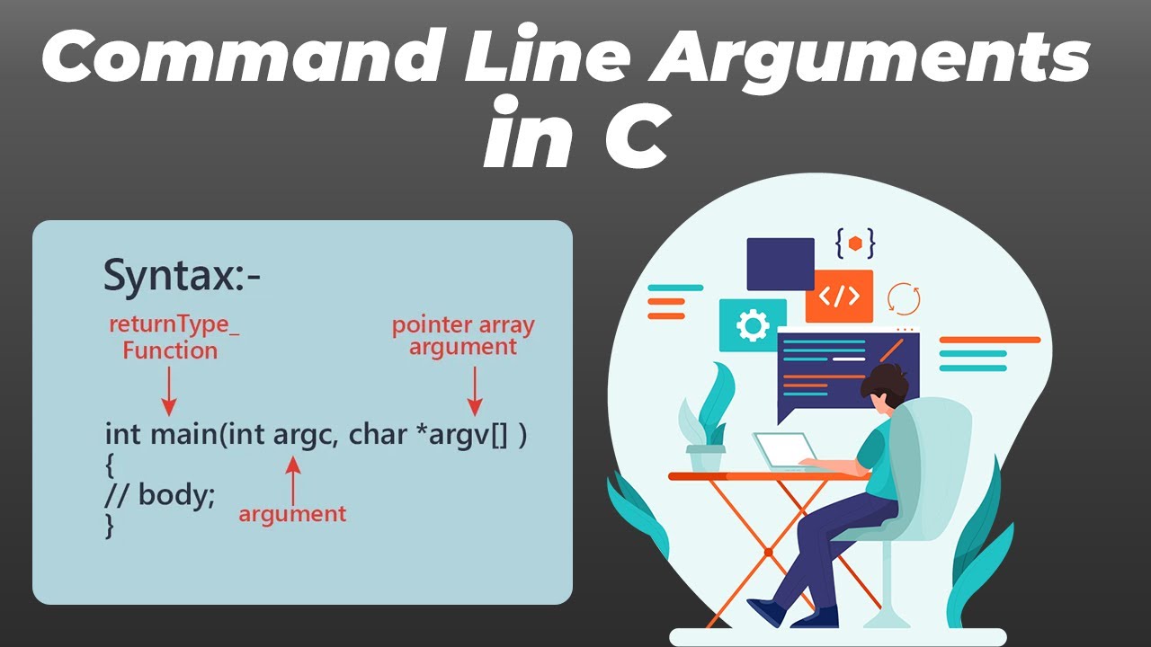 Command Line Arguments In C Programming Language Youtube