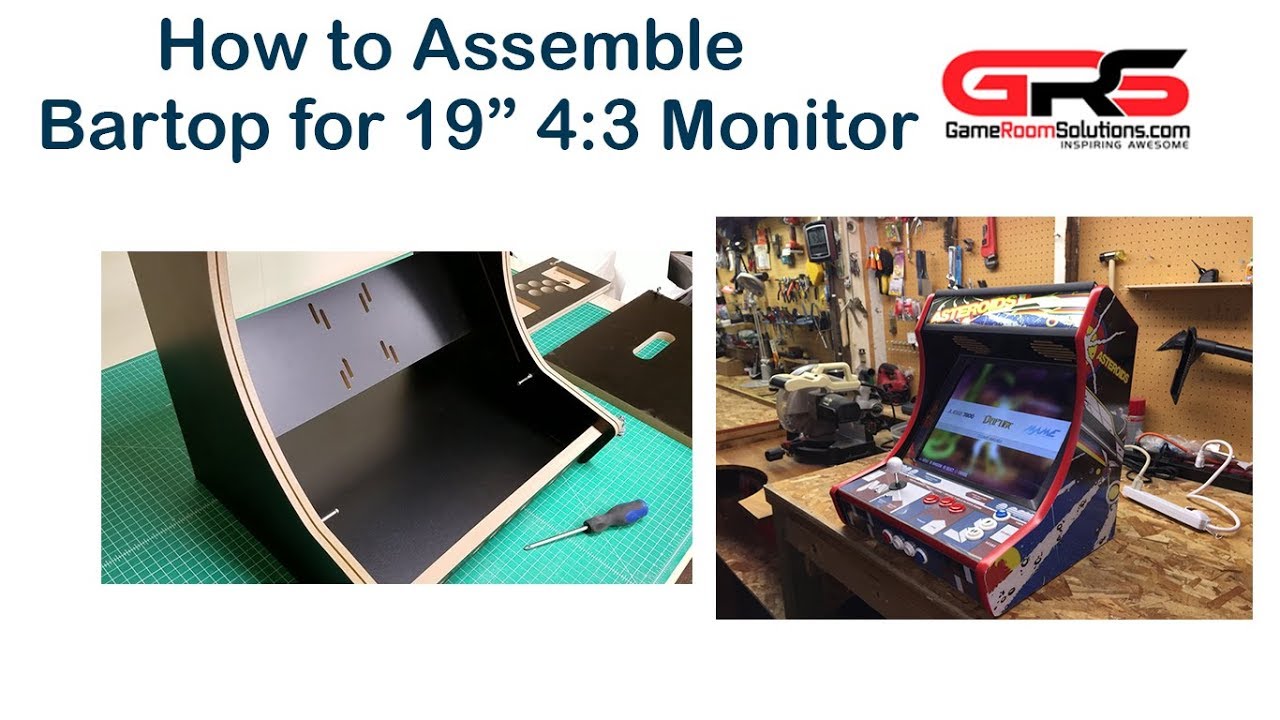 Grs Weecade Bartop Assembly Rev 2 Youtube