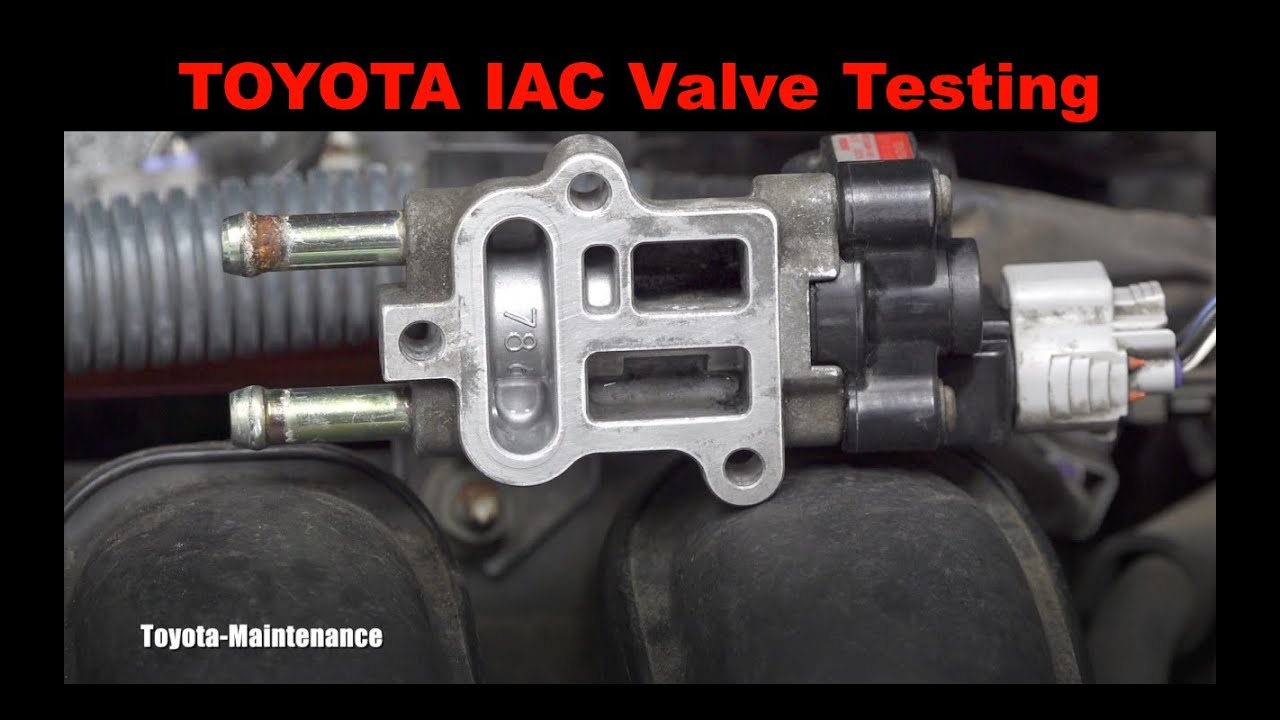 How To Replace A Toyota Idle Air Control Valve 56 Off
