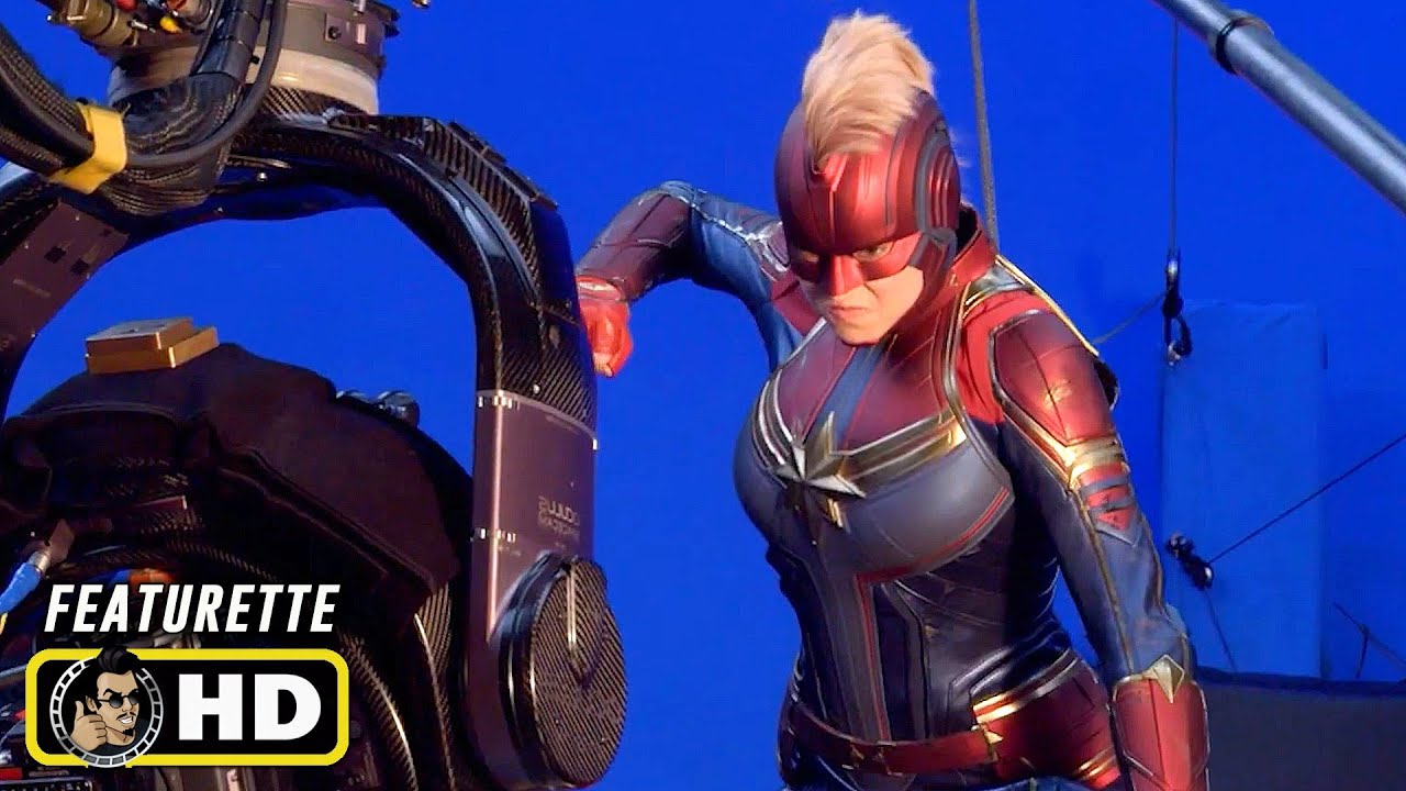 Captain Marvel 2019 Carol Danvers Behind The Scenes Hd Brie