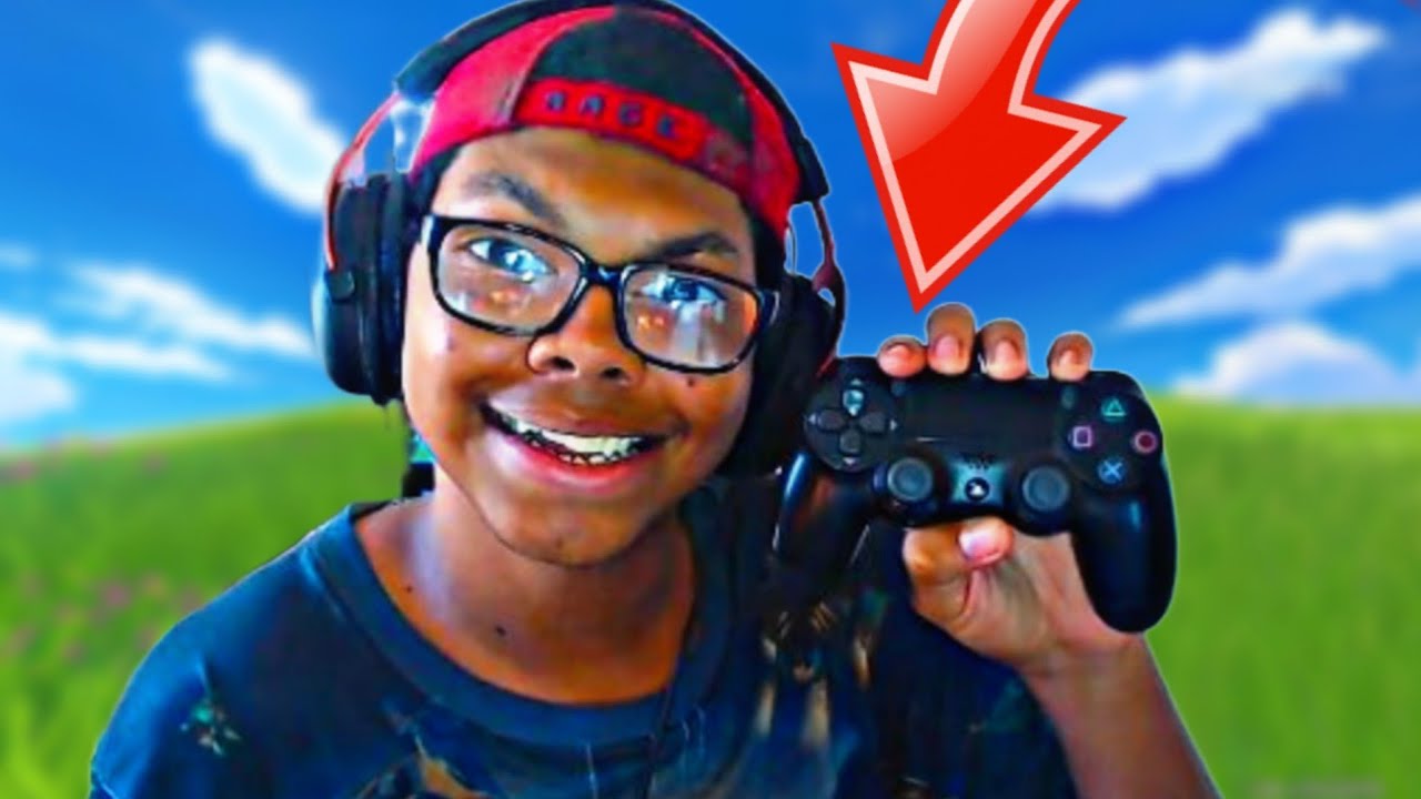 Playing Controller For The First Time In Fortnite Season 4 Youtube