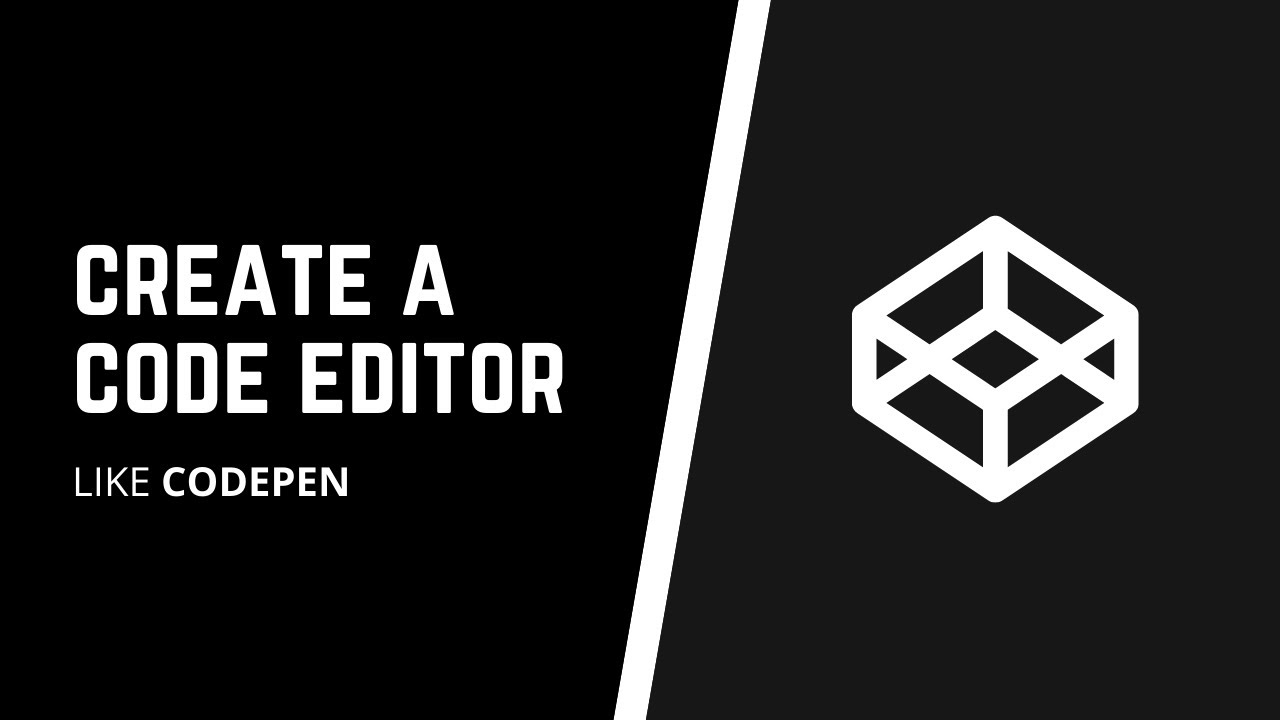 How To Create A Code Editor Like Codepen Using Html Css And Javascript