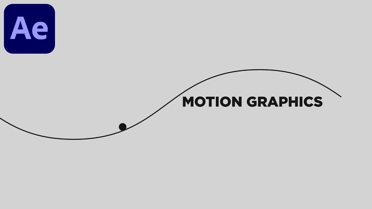 Minimal Motion Graphics Text Animation In After Effects After Effects