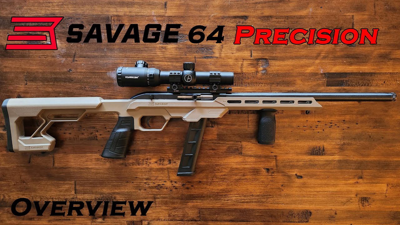 Savage 22lr Model 64 Precision Fde Semi Auto Rifle Fde 53 Off