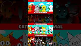 Incredibox Sprunki Babies With Ocs Normal Vs Horror Vs Retake 2 5 Ocs