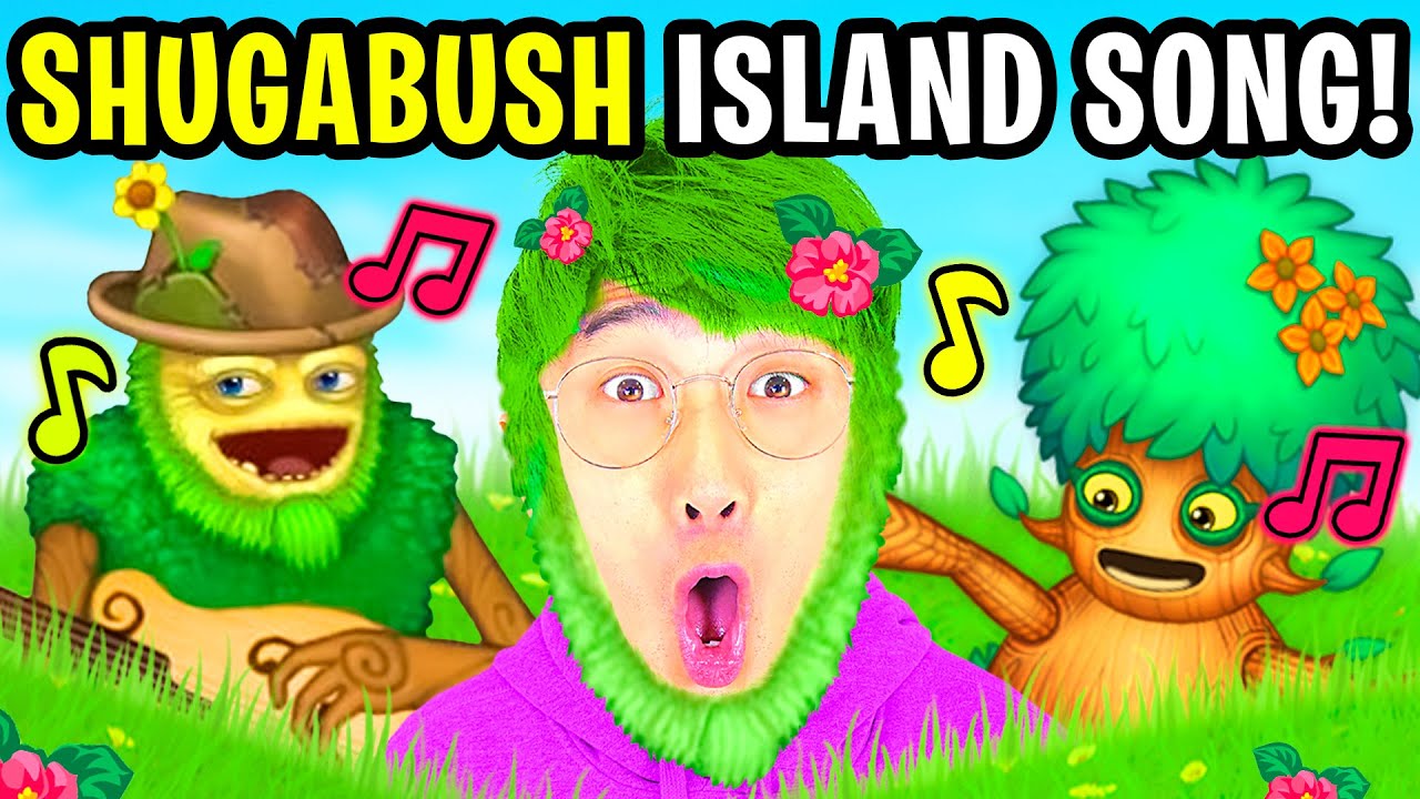 My Singing Monsters Shugabush Island Full Song Lankybox Playing