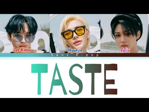Stray Kids Taste Lee Know Hyunjin Felix Color Coded Han Rom