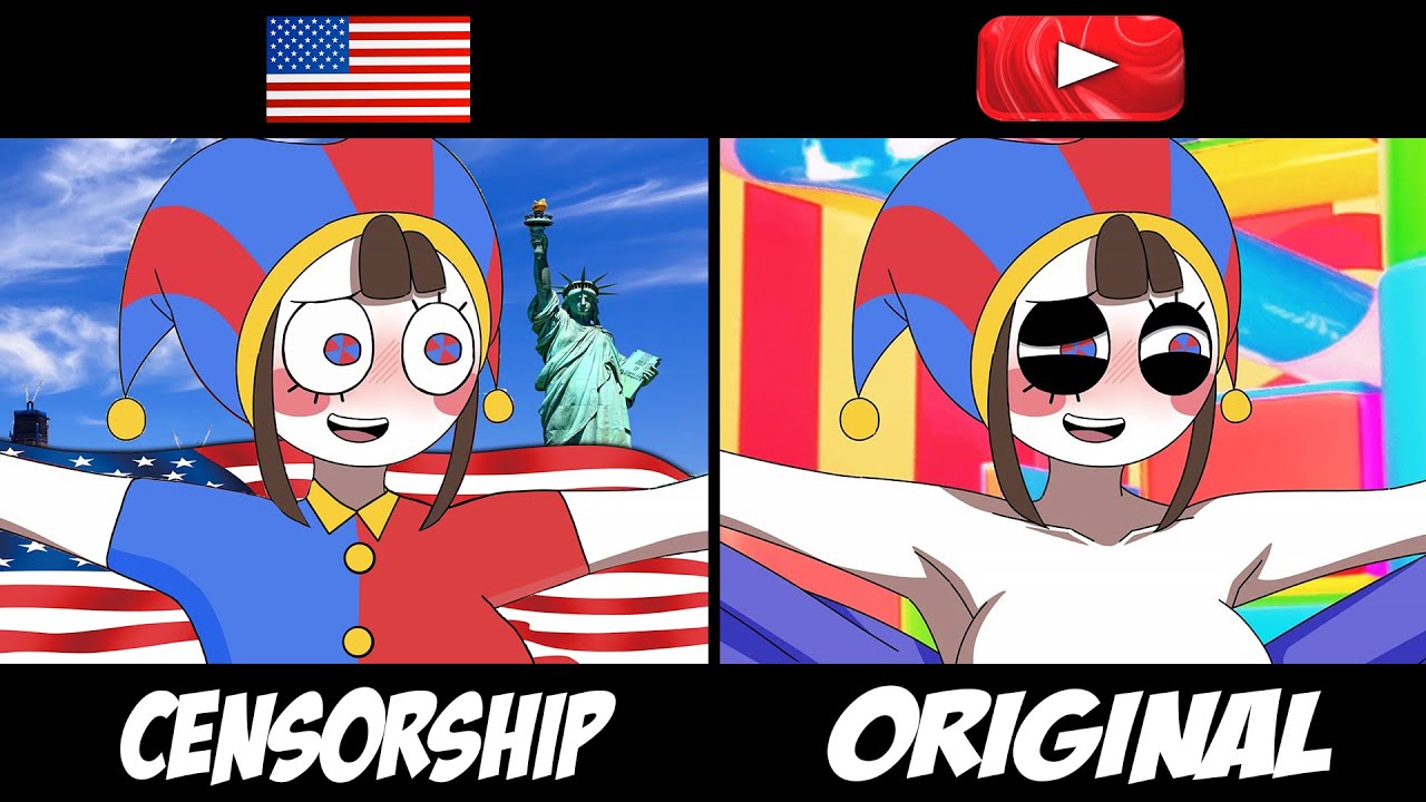 Censorship In The Amazing Digital Circus Comicв ѓtadc Youtube