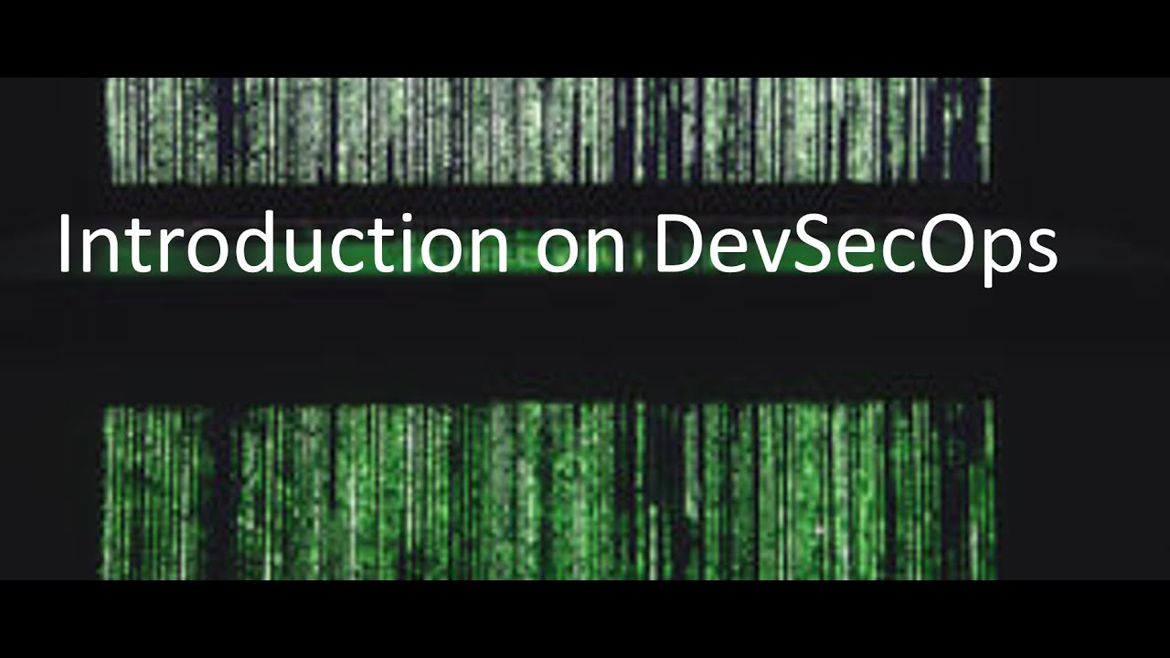 Introduction On Devsecops Youtube
