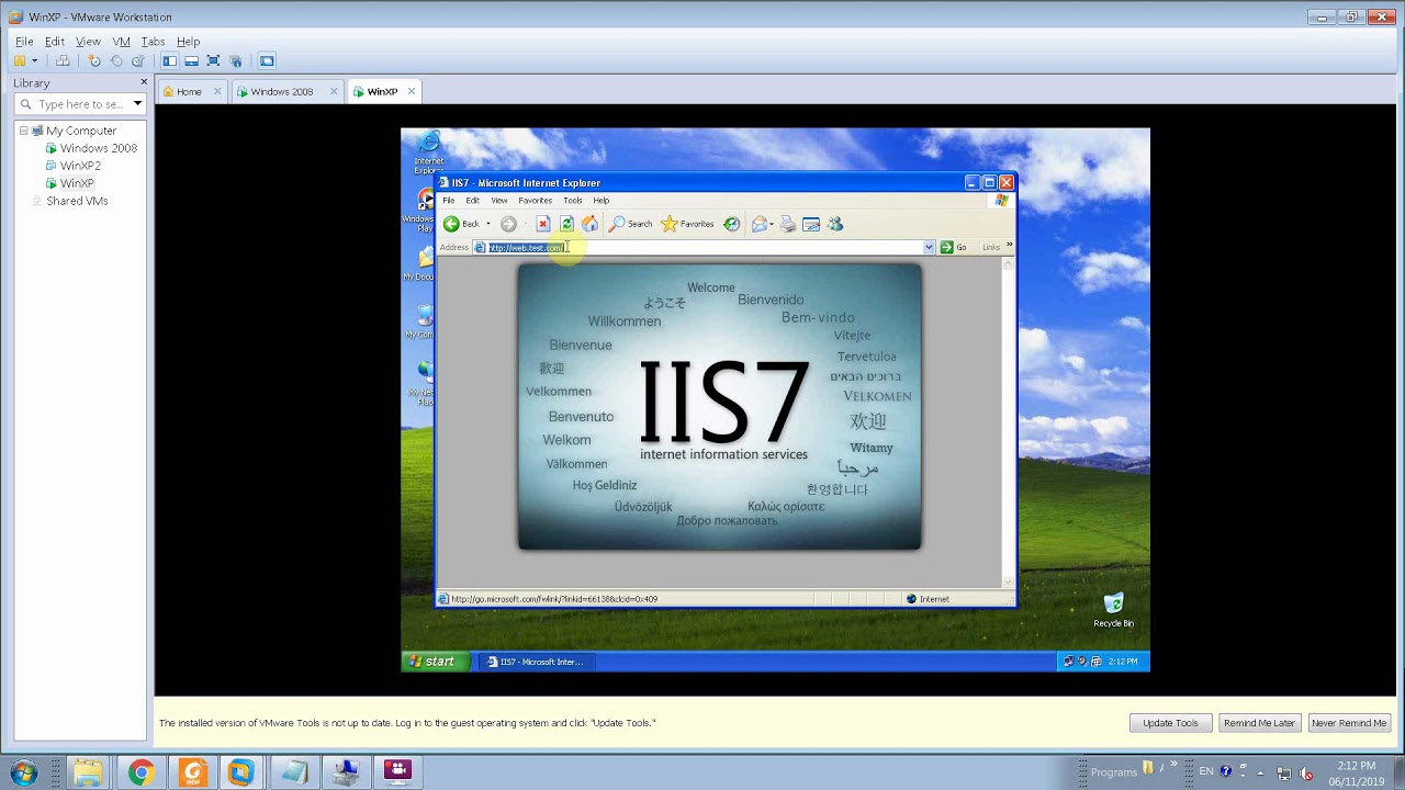 Configure Web Server Youtube
