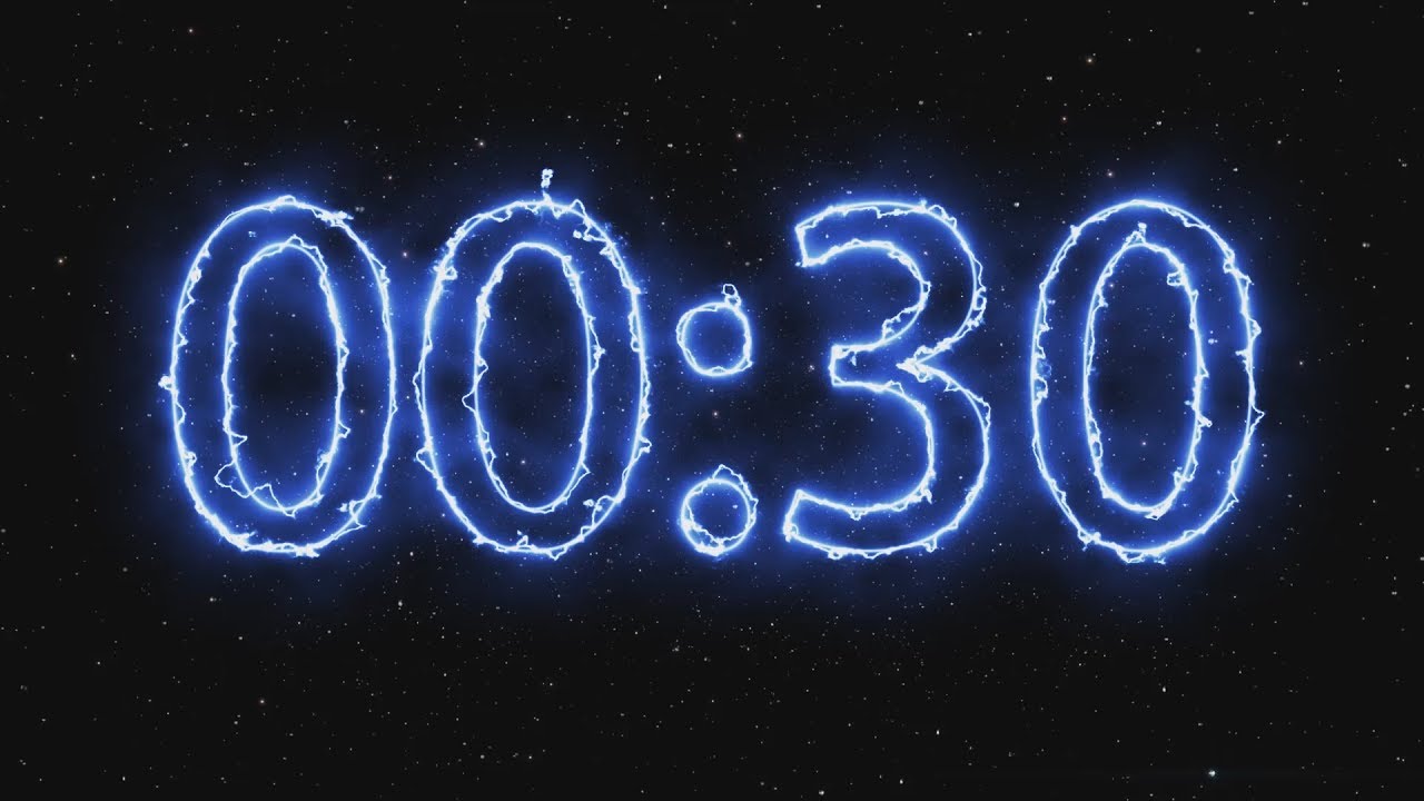30 Seconds Countdown Timer Youtube