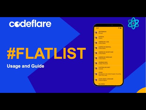 React Native Flatlist Youtube