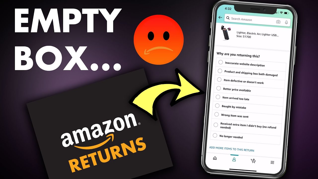 How To Return Amazon Items On Iphone Youtube