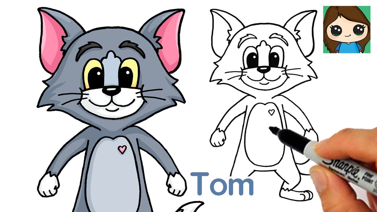 Tom And Jerry Drawings Step By Step How To Draw Jerry Tom And Jerry
