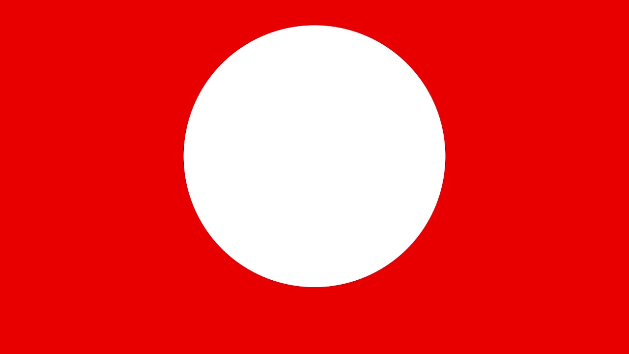 White Circle Red Background Down To Up Youtube