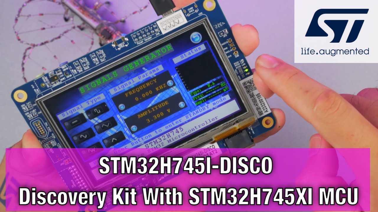 Mб џ Hб P Vг дђгўnh Giгў Chi Tiбєїt Kit Stm32h745i Discovery Youtube