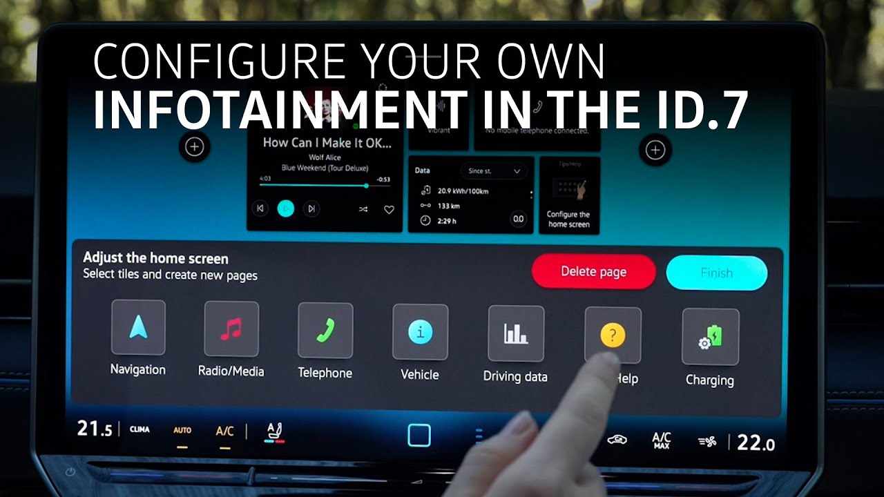 Configure Your Own Infotainment In The Id 7 ёящмтд Youtube
