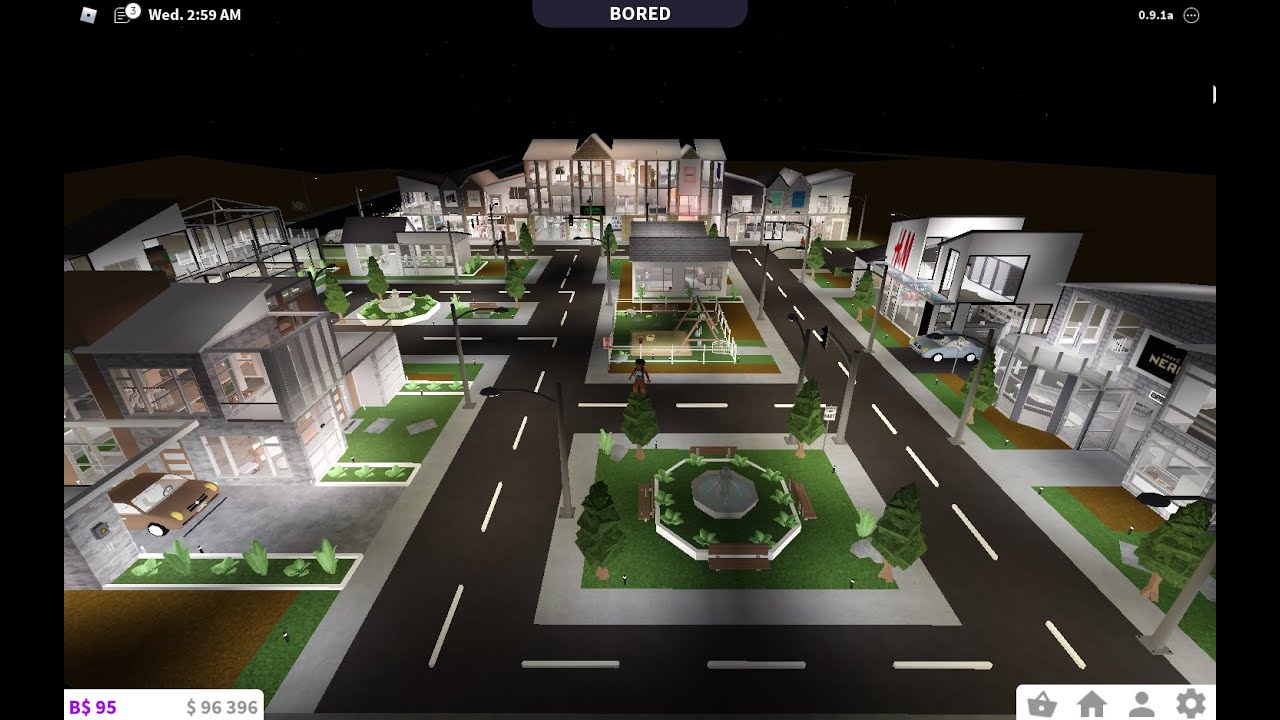 Bloxburg New City Tour New Intro D Youtube