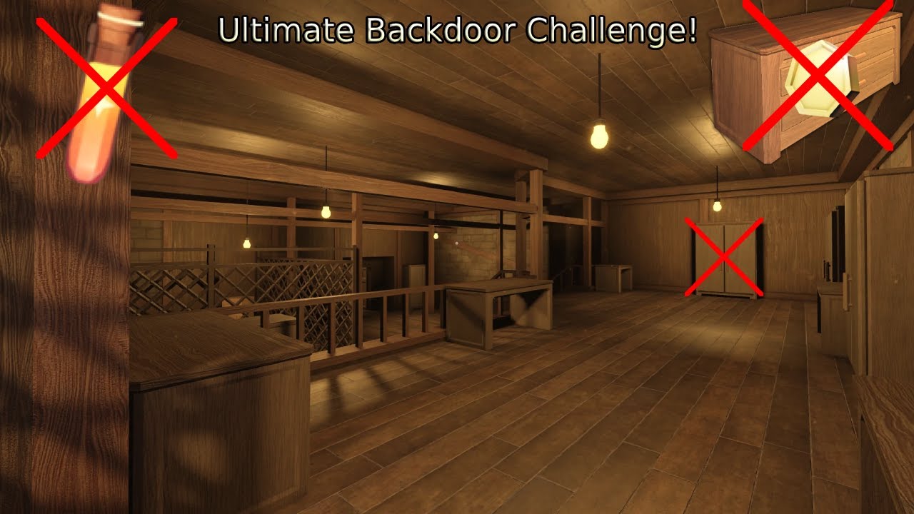 I Completed The Ultimate Backdoor Challenge In Roblox Doors Youtube