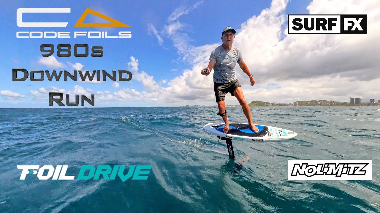 Code 980s Foil Drive Downwind Youtube