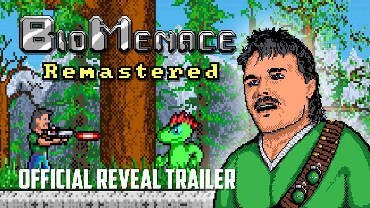 Biomenace Remastered Reveal Trailer Youtube
