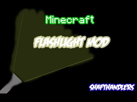 Minecraft Realistic Flashlight Mod Youtube