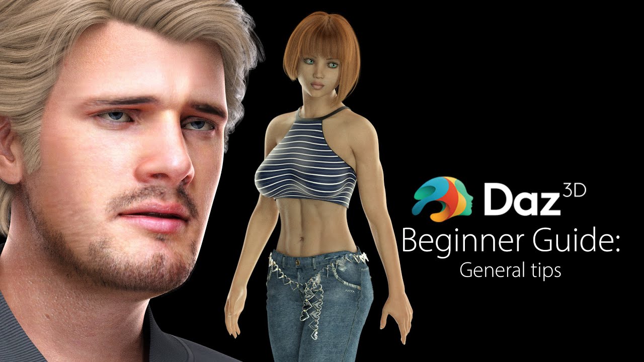 Daz Studio Beginners Guide Some General Tips Youtube