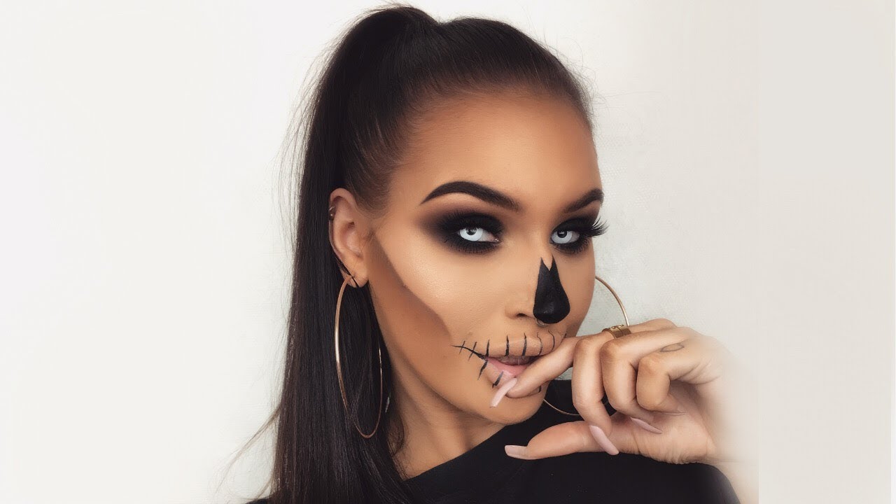 Easy Skeleton Makeup For Halloween
