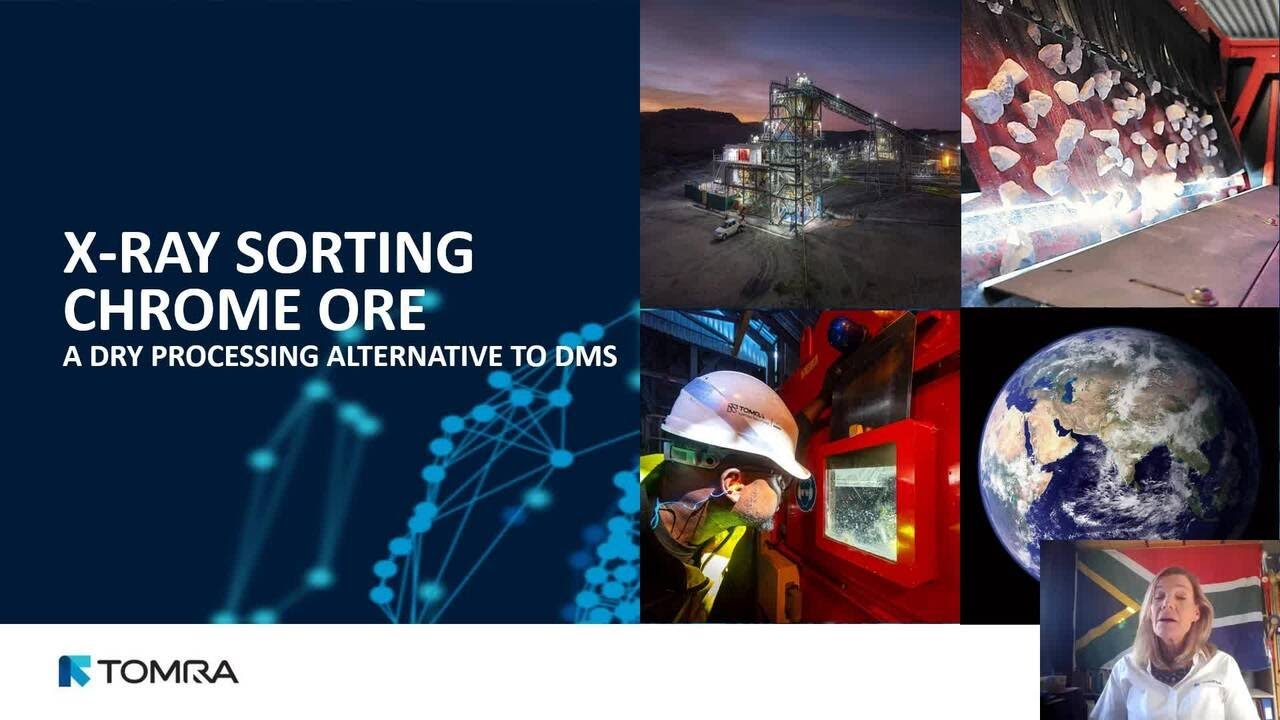 X Ray Sorting Of Chrome Ore A Dry Processing Alternative To Dms Youtube