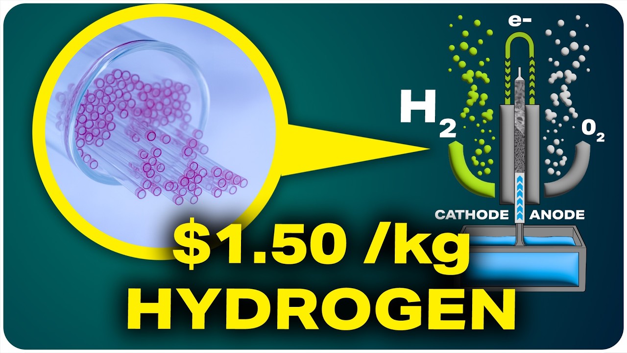 Breakthrough Hydrogen Finally Cheaper Than Gas Youtube