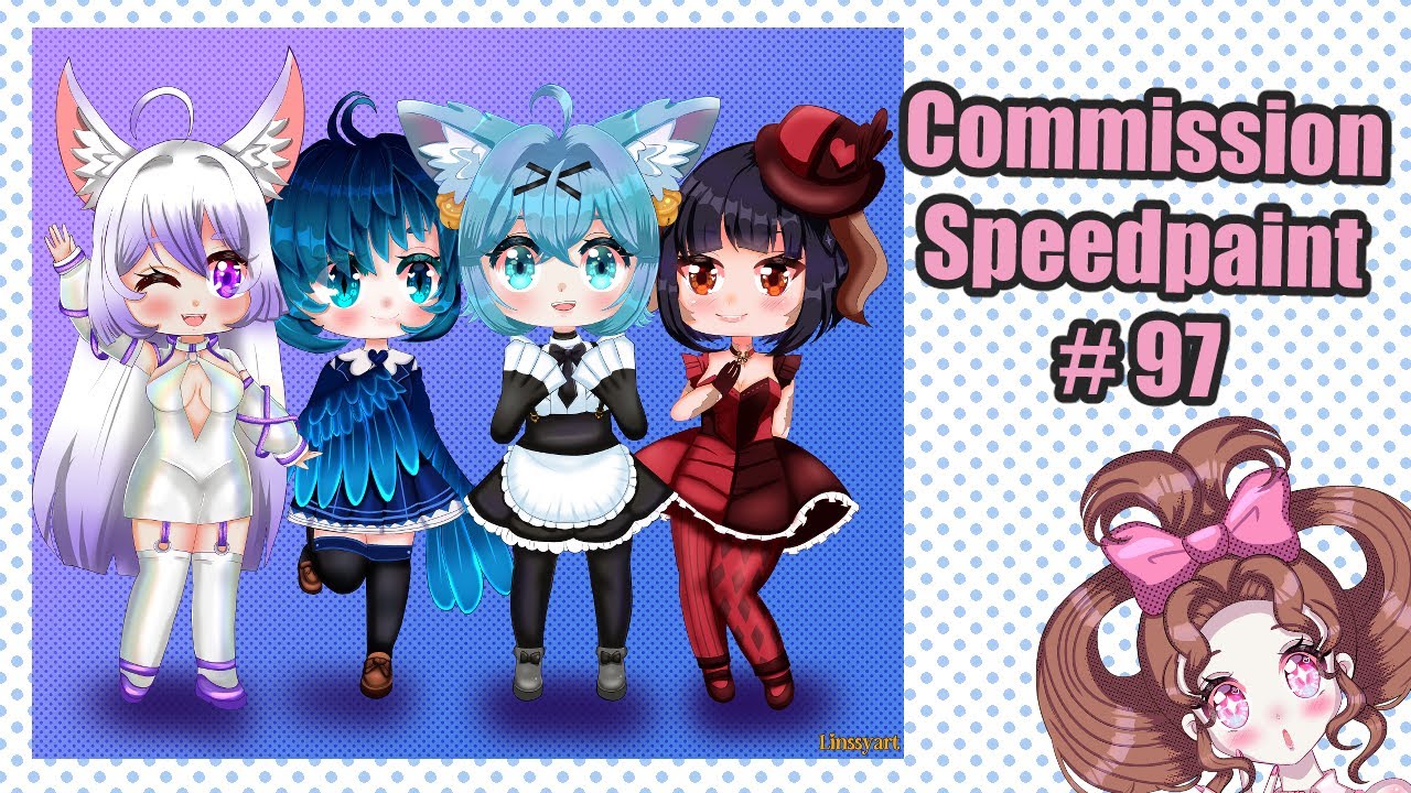 笙 Speedpaint 97 笙 Commission Chibi Time 笙 Para Tedy Muchas Gracias