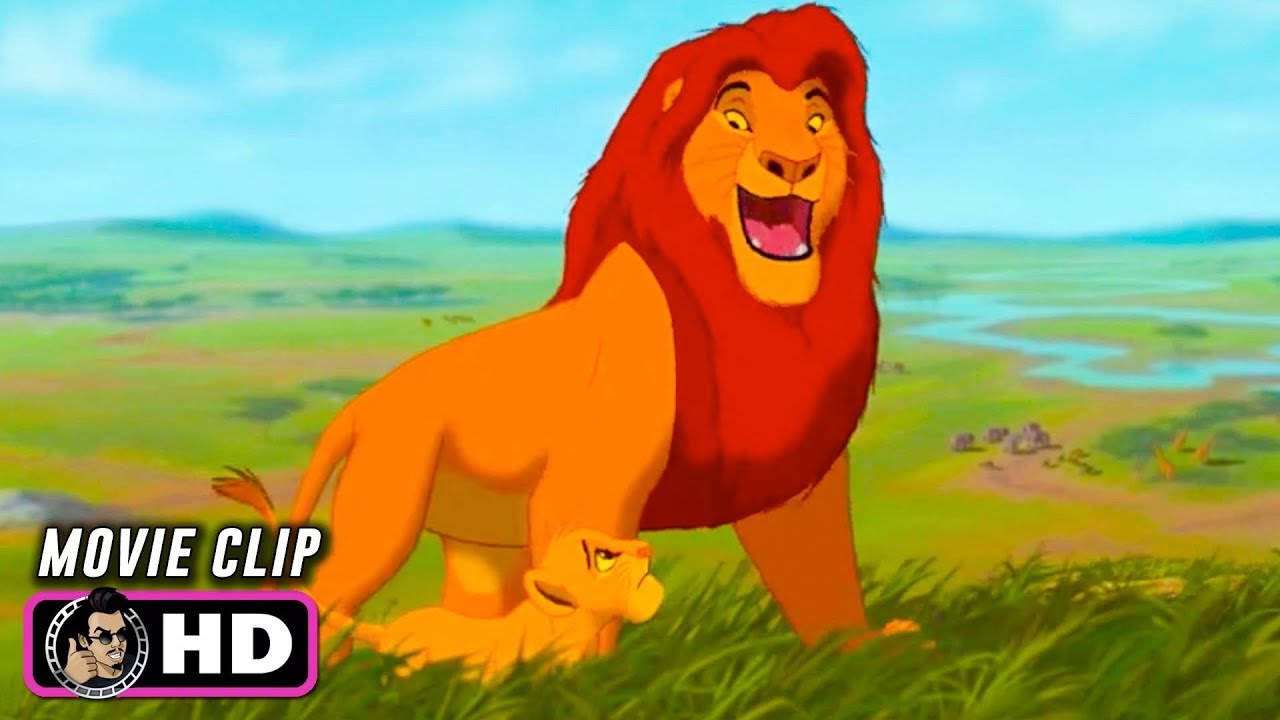 Lion King Simba And Mufasa Everything The Light Touches The Lion King