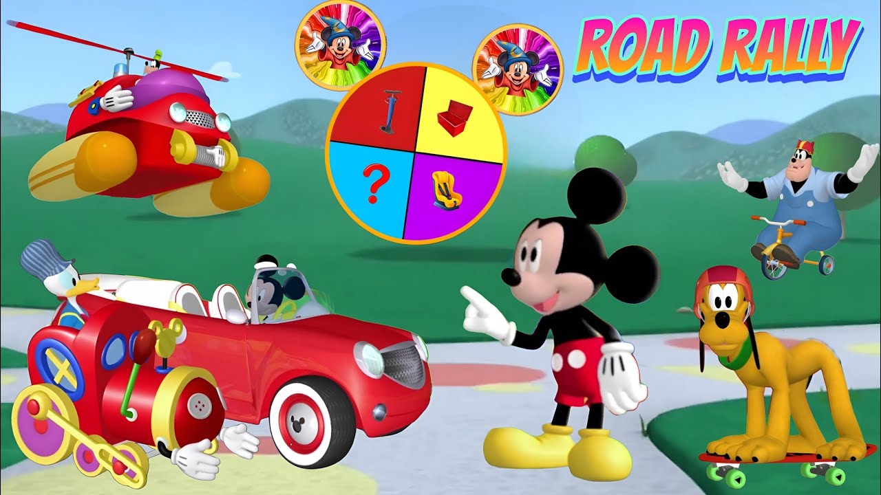 Mickey Mouse Clubhouse Road Rally Oh Toodels Compilation Youtube
