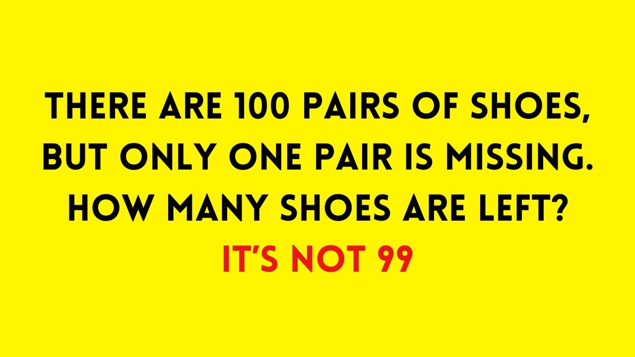 15 Math Riddles That Will Stump You Youtube