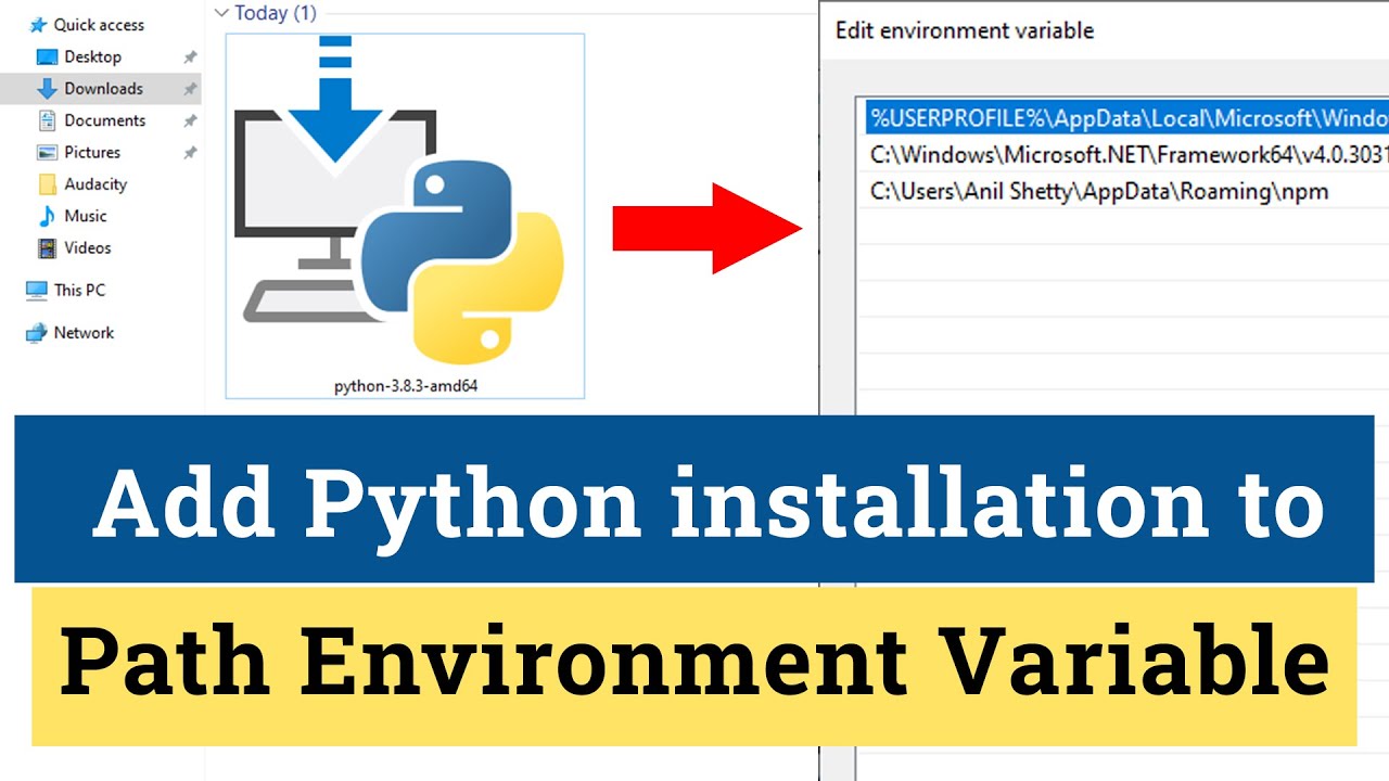 How To Set Python Path In Environment Variable In Windows 11