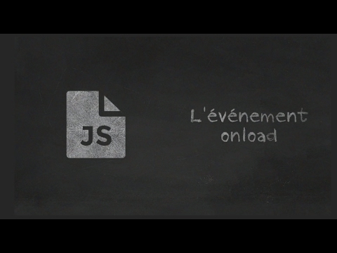 Javascript L événement Onload Youtube