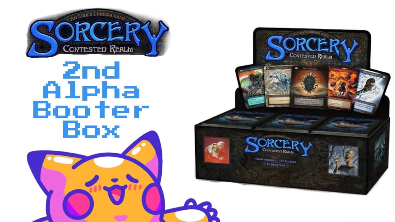Alpha Booster Box Opening From Sorcery Contested Realm Youtube