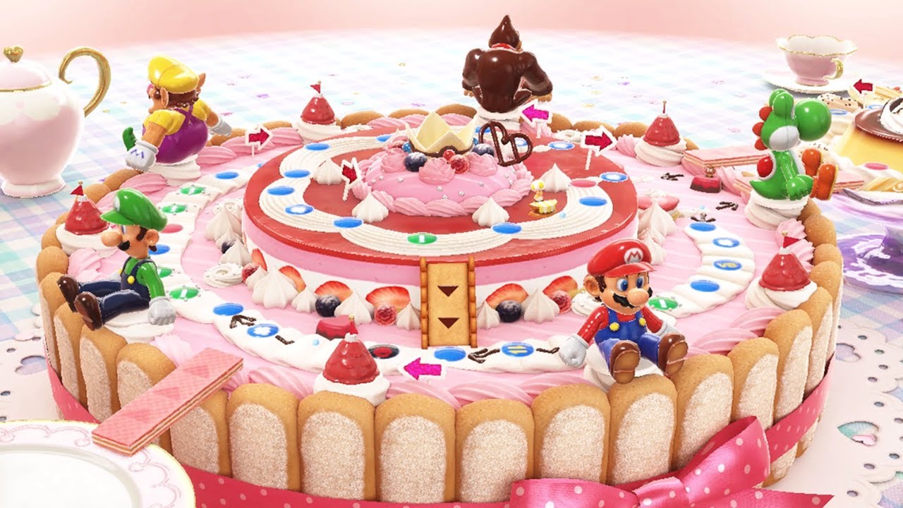 Mario Party Superstars Peach S Birthday Cake Party Mode Youtube
