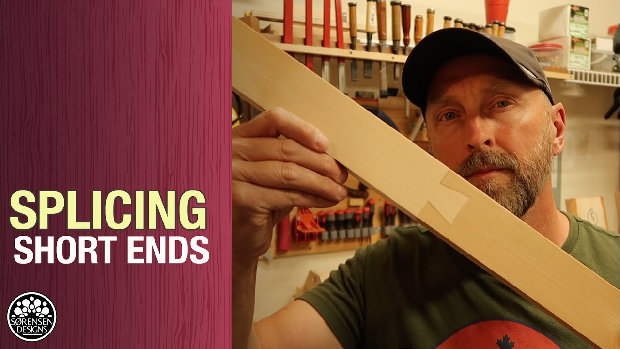 Splicing Wood Short Ends Woodworking Youtube