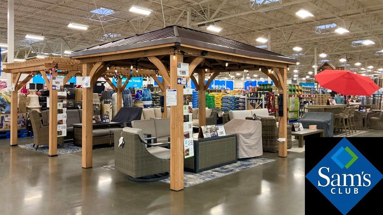 Sam S Club Gazebo Installation At Ruby Najar Blog