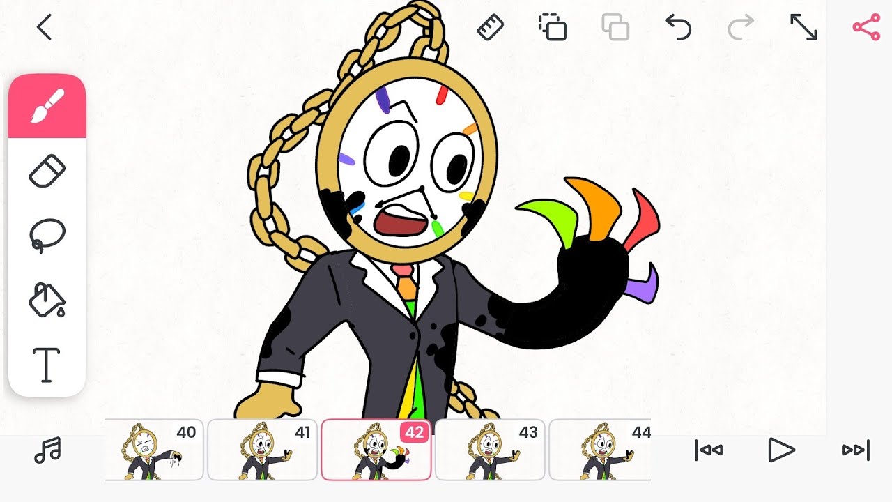 Flipaclip Dyle Twisted Transformation Animation Youtube