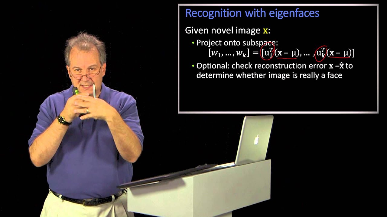 Recognition With Eigenfaces Youtube