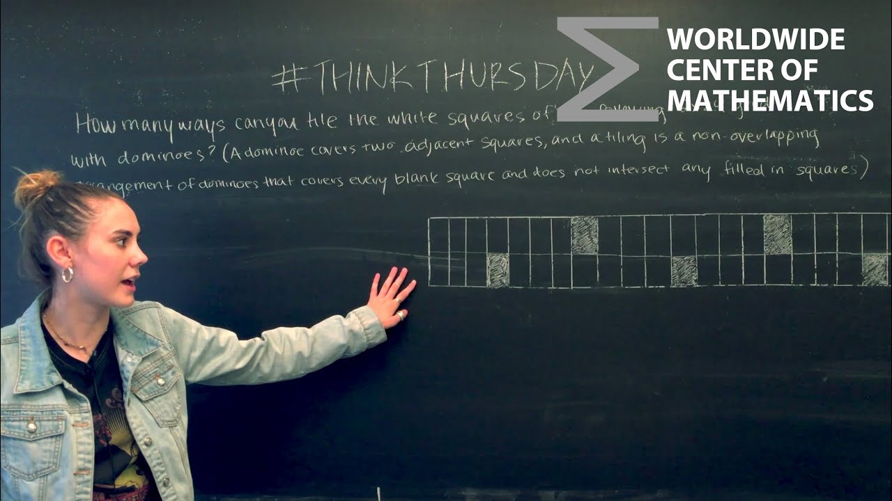 Think Thursday Tiling With Dominoes Logic Youtube