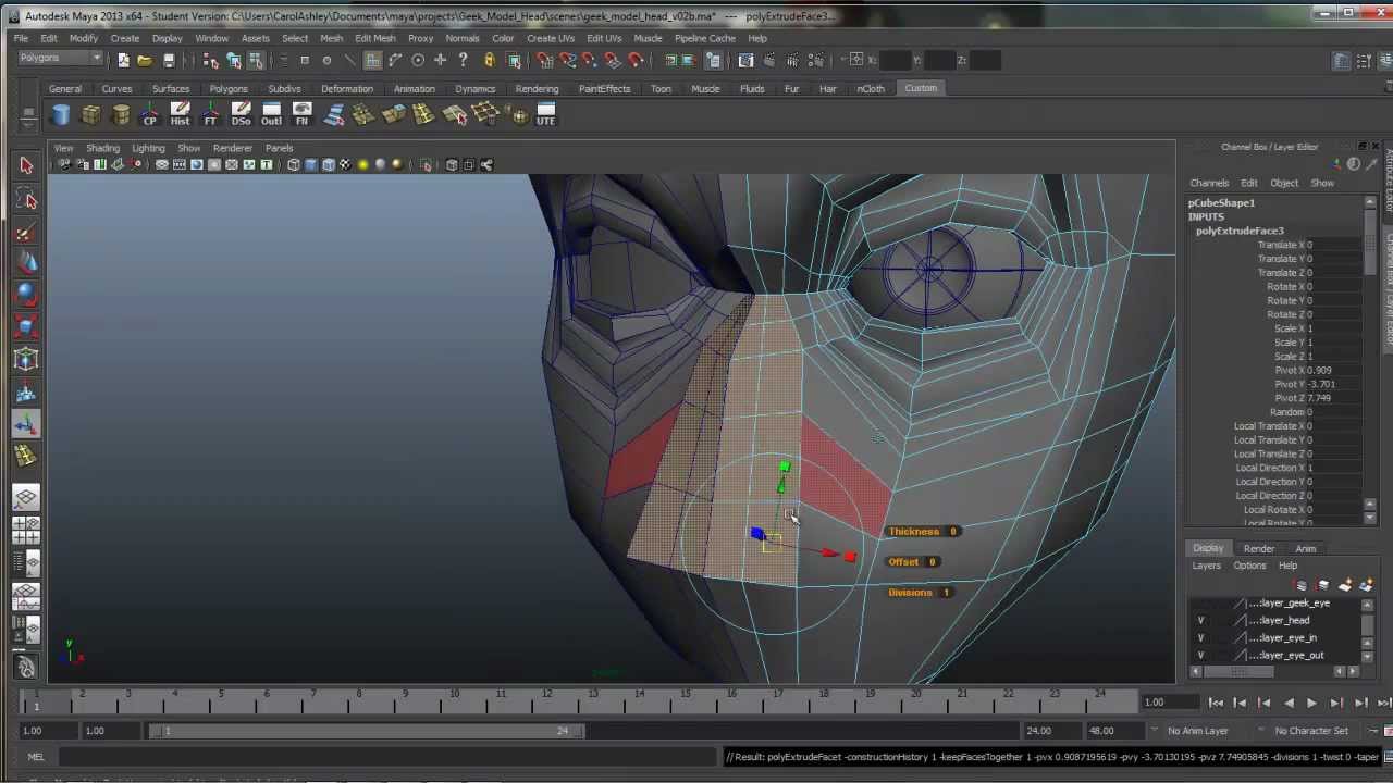 Character Modeling Lesson 19 Youtube